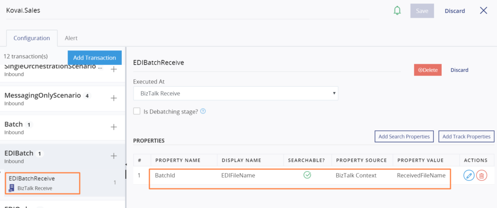 To know how to configure a search property please visit documentation . Pipeline component ...