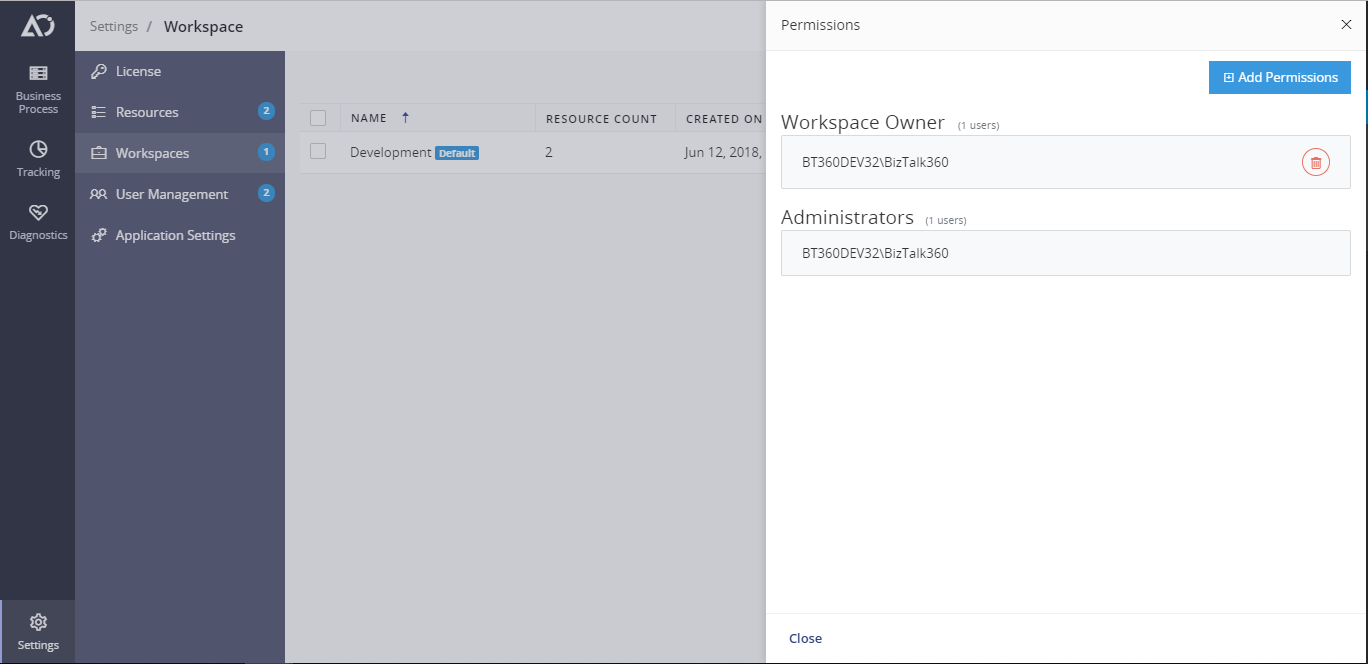 Users can have access to one or more workspaces based on their requirement. Currently we have ...